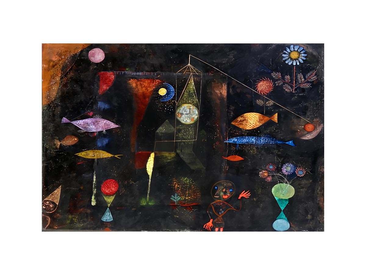 Fish Magic by Paul Klee Painting – Canvas Art Prints