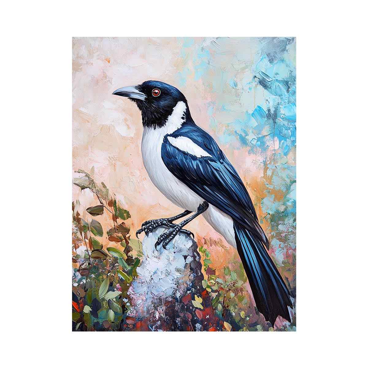 Australian Magpie Art – Canvas Art Prints