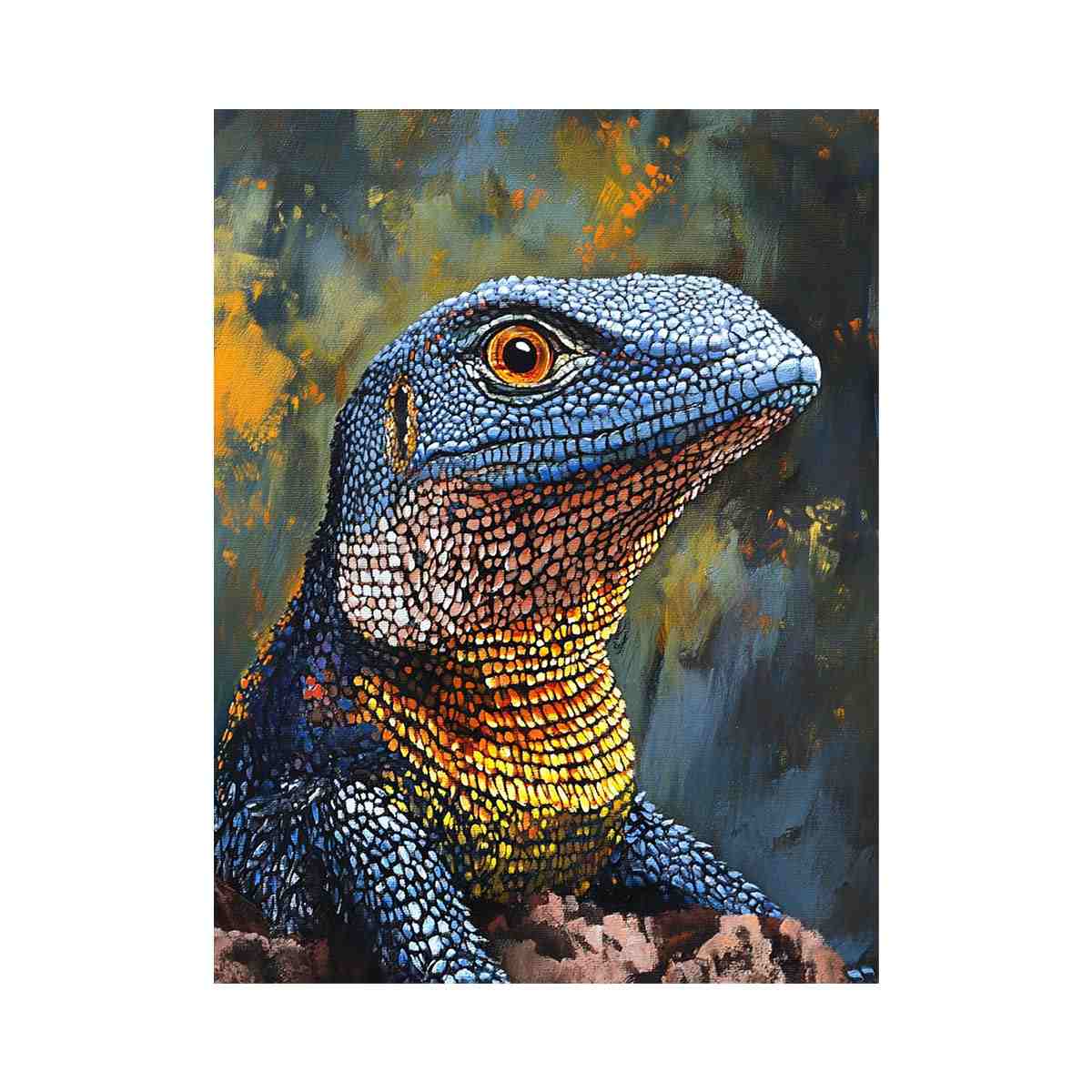 Goanna (Monitor Lizard) – Canvas Art Prints