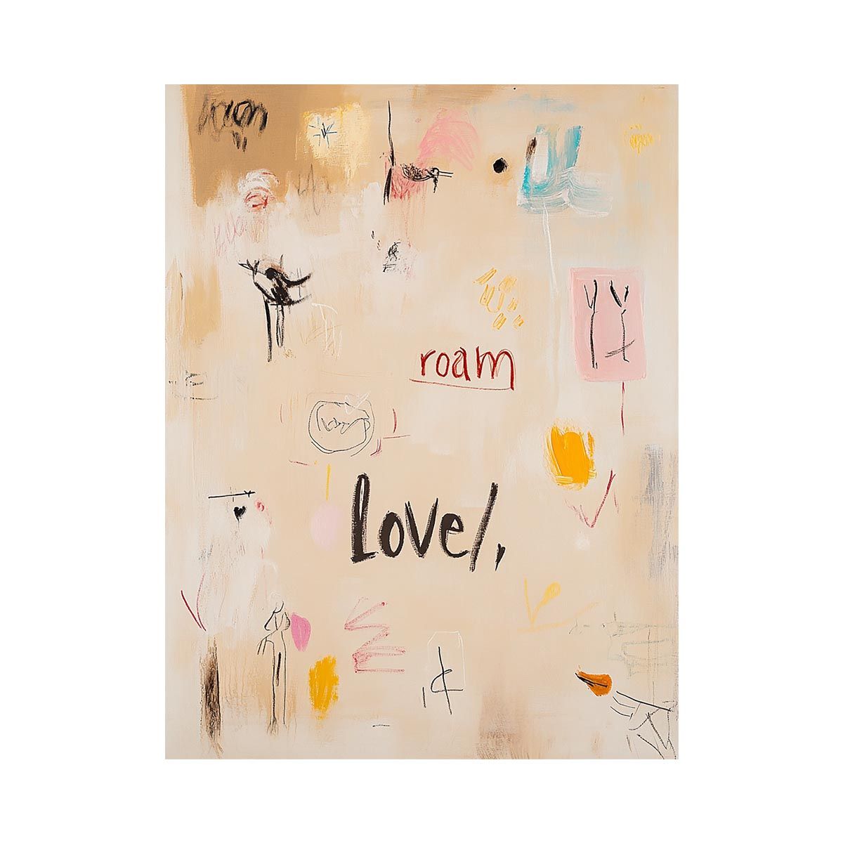 Love Collage – Canvas Art Prints