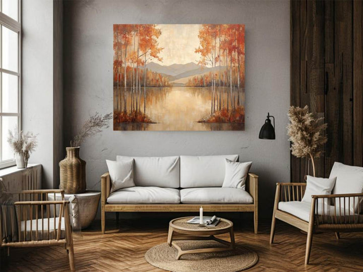 Amber Lake – Canvas Art Prints