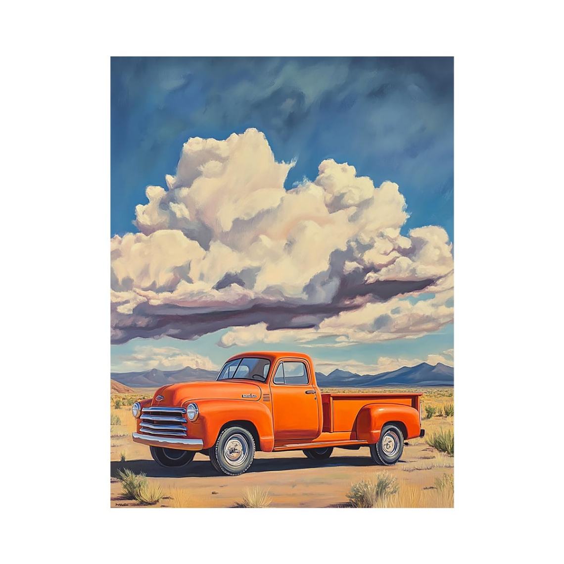 Pickup Truck – Canvas Art Prints