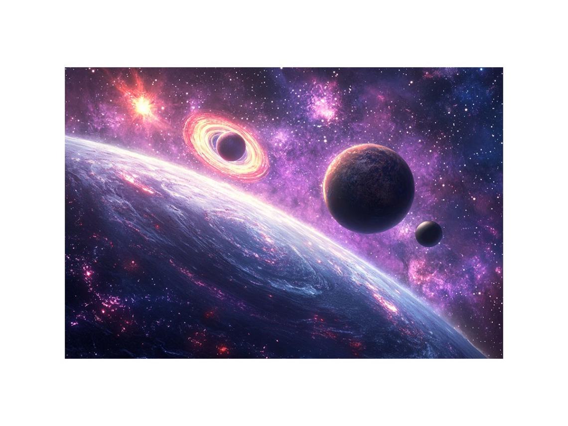 Planet Of Starlit Dreams – Canvas Art Prints