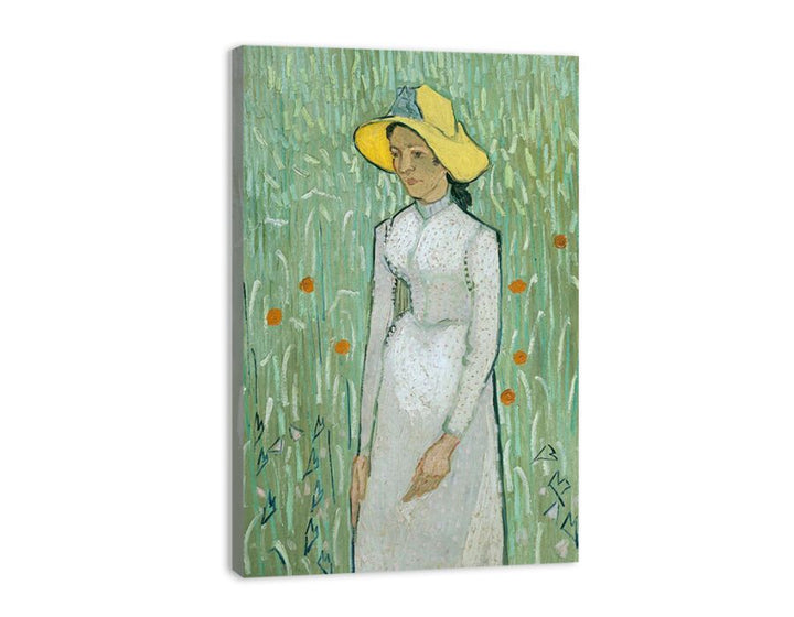 Girl in White by Vincent Van Gogh Art Print. – Canvas Art Prints