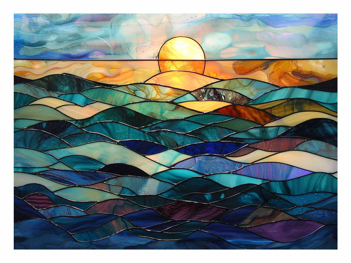 Ocean Glass – Canvas Art Prints