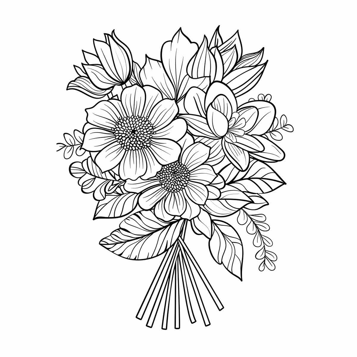 Color Me Floral – Canvas Art Prints
