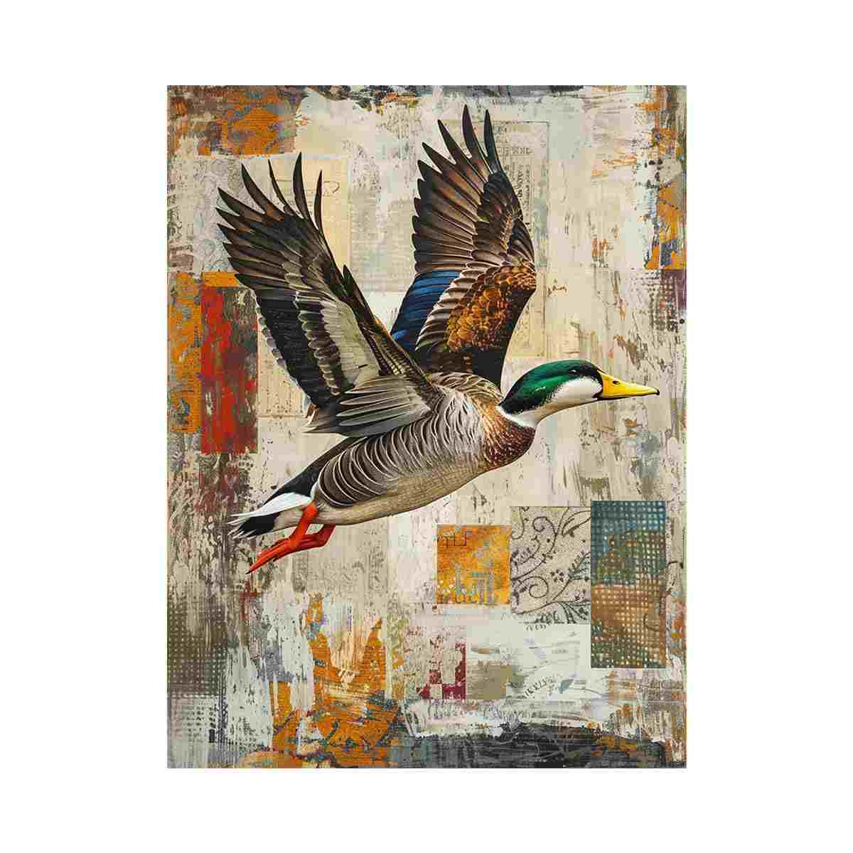 Flying Duck – Canvas Art Prints