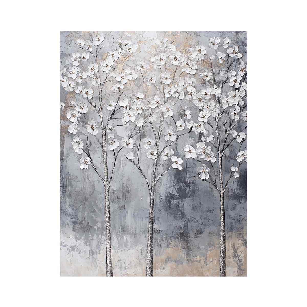 Silver Trees II – Canvas Art Prints
