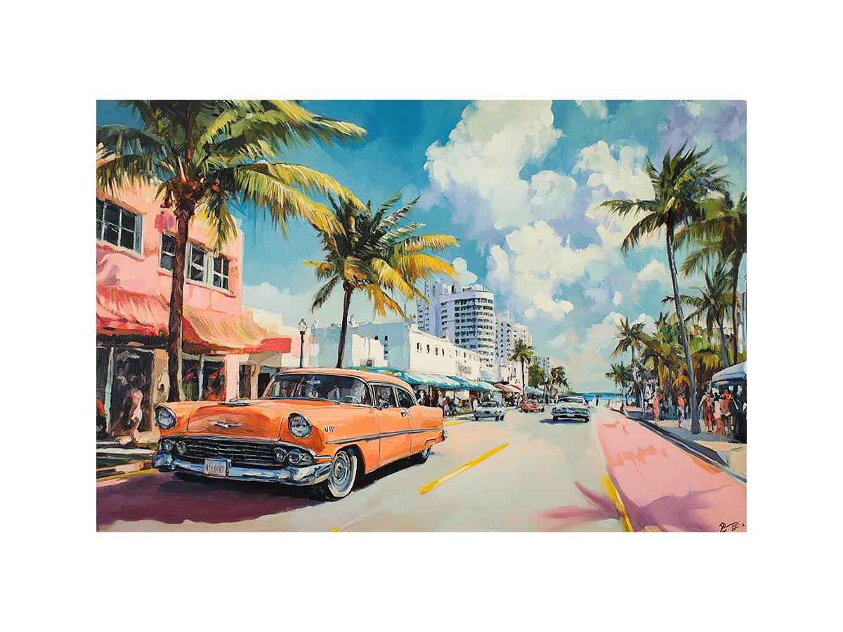 Miami – Canvas Art Prints