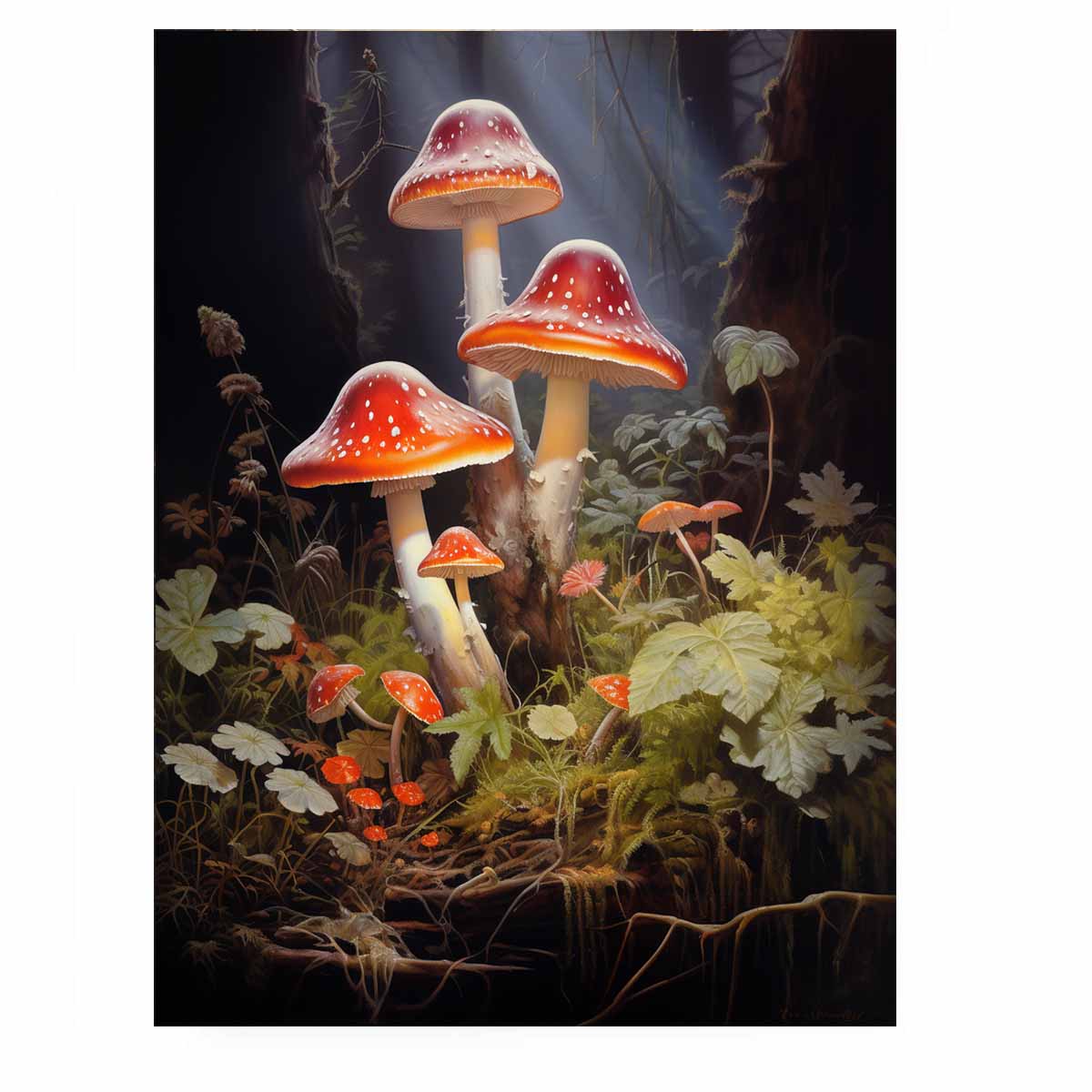 Mushroom – Canvas Art Prints