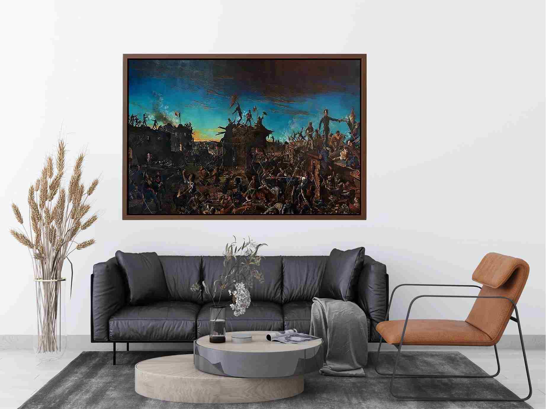 Dawn at the Alamo Painting – Canvas Art Prints