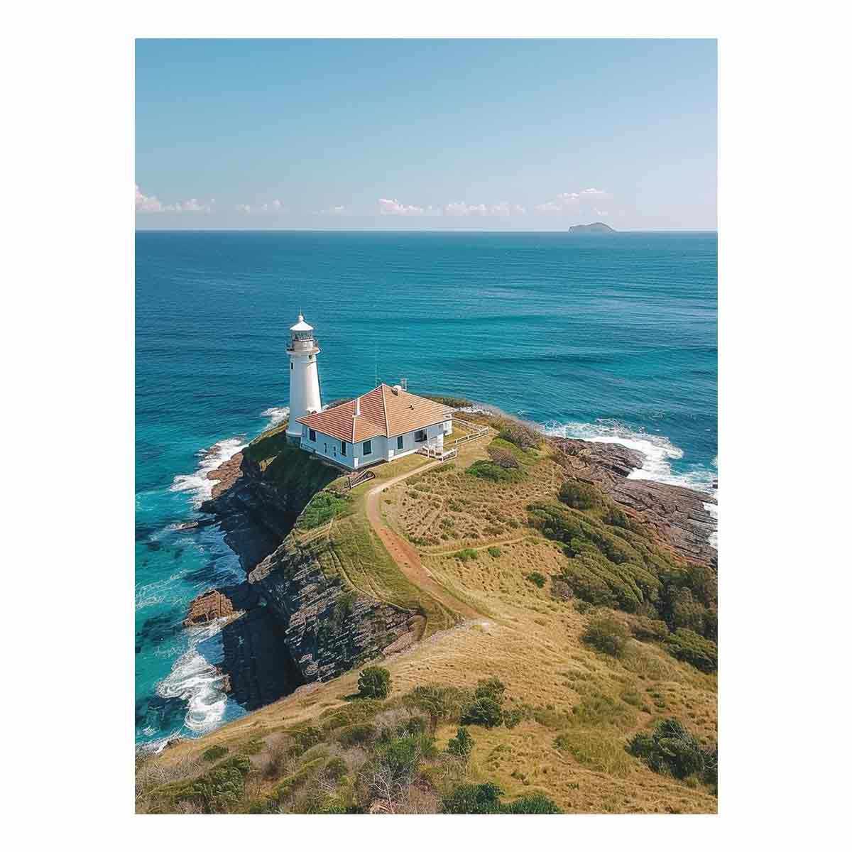 Tacking Point Lighthouse – Canvas Art Prints
