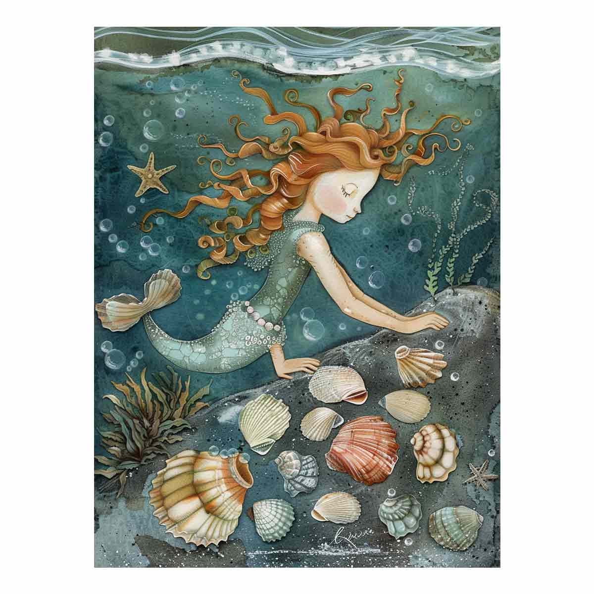 Collecting Shells – Canvas Art Prints