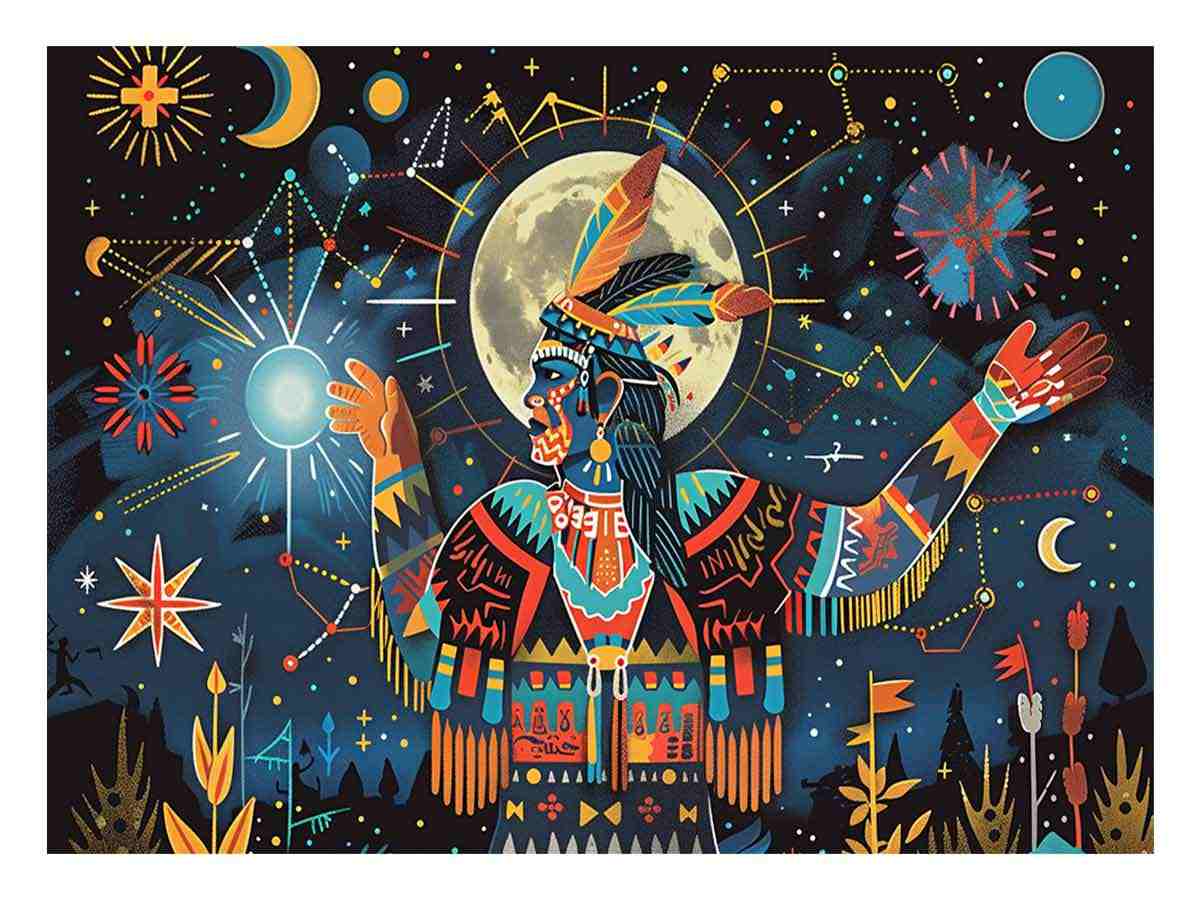 Native Ritual – Canvas Art Prints
